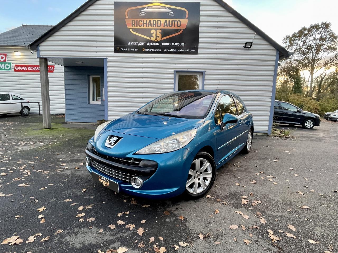 RICHARD AUTO 35 - PEUGEOT-207- 1.6 HDi 16V FAP - 110 BERLINE Premium Pack